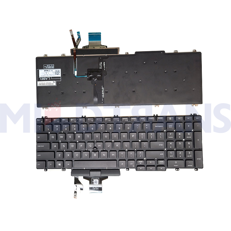 New US for DELL G7 15 7500 Keyboard English Backlight - Buy laptop ...