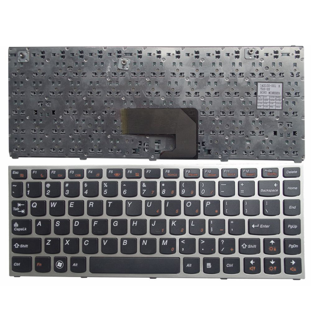 New English Keyboard For Lenovo IdeaPad U460 US Keyboard Layout - Buy ...